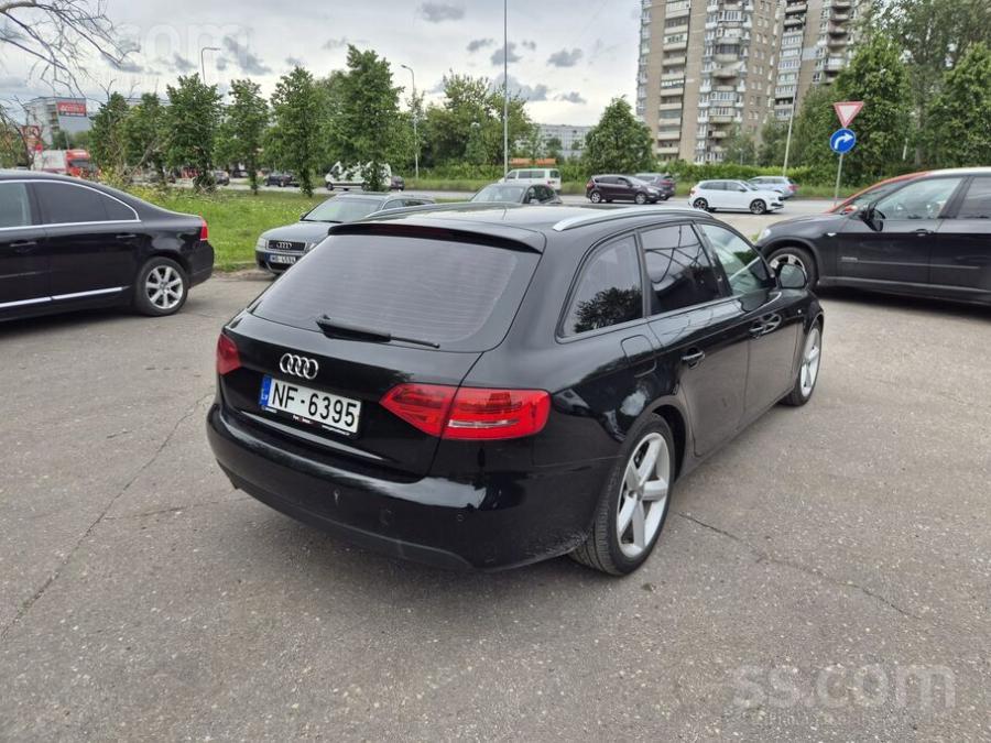 Черный Ауди А4 2008 в Рига, объемом двигателя 2.00 л и пробегом 290 тыс. км за 4990 €, фото 6 на AUTOMOTO.COM.LV