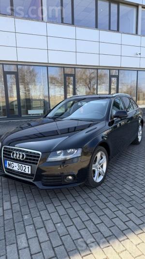 Black Audi A4 2008 in Tukums, with an engine capacity of 2.00 L and mileage of 334 thousand km for 5990 €, photo  on AUTOMOTO.COM.LV