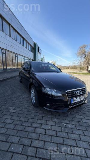 Melns Audi A4 2008 Tukums, ar dzinēja tilpumu 2.00 L un nobraukumu 334 tūkst. km par 5990 €, foto 3 vietnē AUTOMOTO.COM.LV