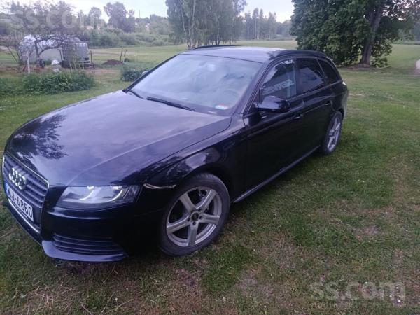Черный Ауди А4 2008 в Кулдига, объемом двигателя 2.00 л и пробегом 441 тыс. км за 2750 €, фото 2 на AUTOMOTO.COM.LV