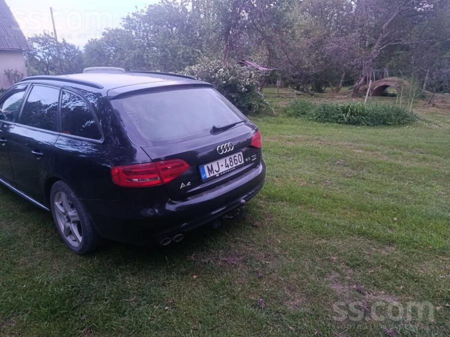 Melns Audi A4 2008 Kuldīga, ar dzinēja tilpumu 2.00 L un nobraukumu 441 tūkst. km par 2750 €, foto 4 vietnē AUTOMOTO.COM.LV