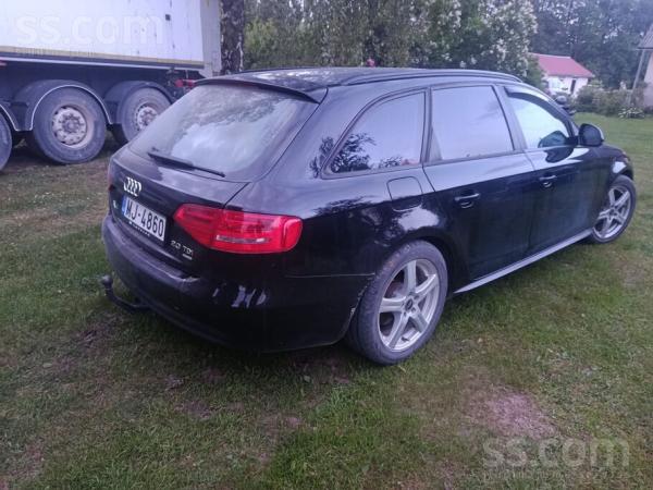 Черный Ауди А4 2008 в Кулдига, объемом двигателя 2.00 л и пробегом 441 тыс. км за 2750 €, фото 4 на AUTOMOTO.COM.LV