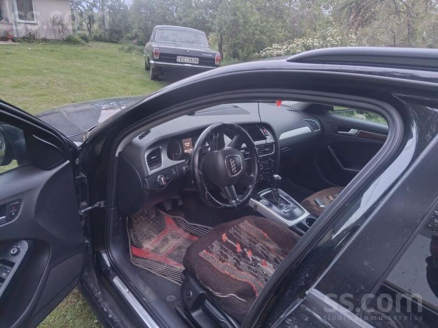 Melns Audi A4 2008 Kuldīga, ar dzinēja tilpumu 2.00 L un nobraukumu 441 tūkst. km par 2750 €, foto 7 vietnē AUTOMOTO.COM.LV