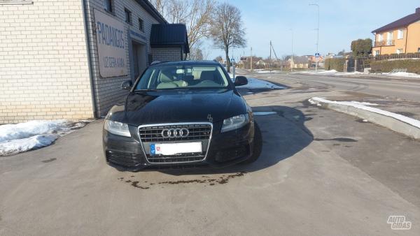 Melns Audi A4 2008 Biržai, ar dzinēja tilpumu 2.00 L un nobraukumu 290 tūkst. km par 3990 €, foto 1 vietnē AUTOMOTO.COM.LV