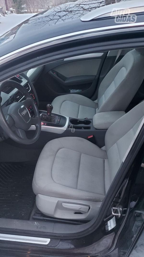 Melns Audi A4 2008 Biržai, ar dzinēja tilpumu 2.00 L un nobraukumu 290 tūkst. km par 3990 €, foto 5 vietnē AUTOMOTO.COM.LV