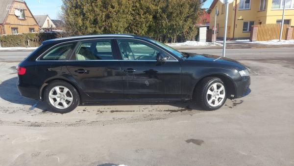 Melns Audi A4 2008 Biržai, ar dzinēja tilpumu 2.00 L un nobraukumu 290 tūkst. km par 3990 €, foto 7 vietnē AUTOMOTO.COM.LV