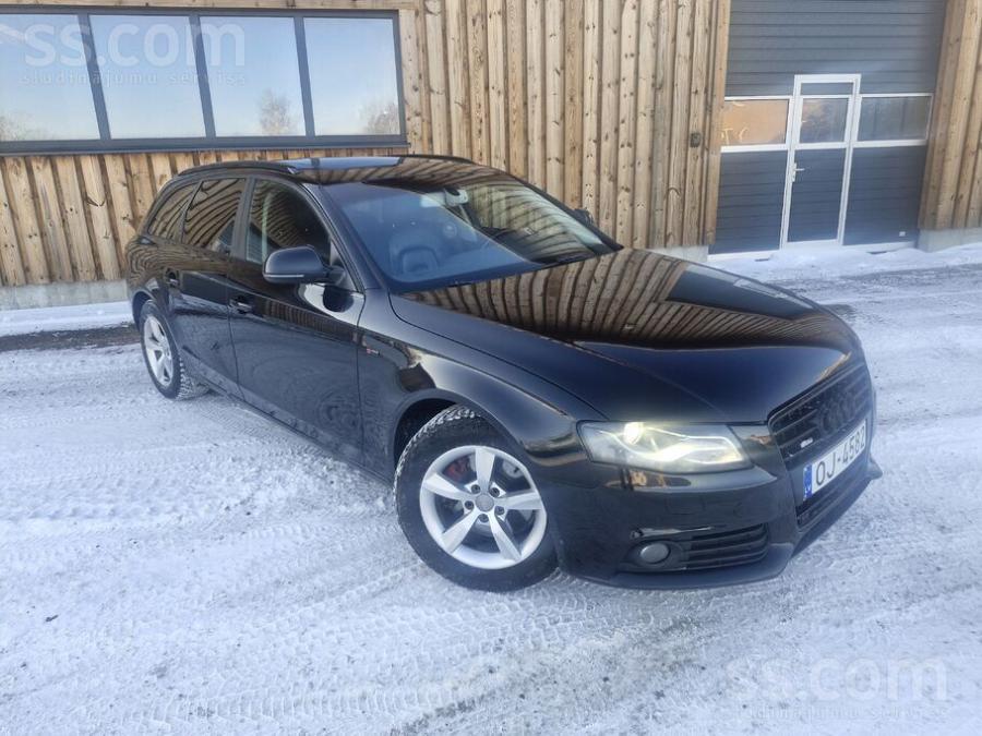 Melns Audi A4 2008 Rīga, ar dzinēja tilpumu 2.00 L un nobraukumu 310 tūkst. km par 5900 €, foto 4 vietnē AUTOMOTO.COM.LV