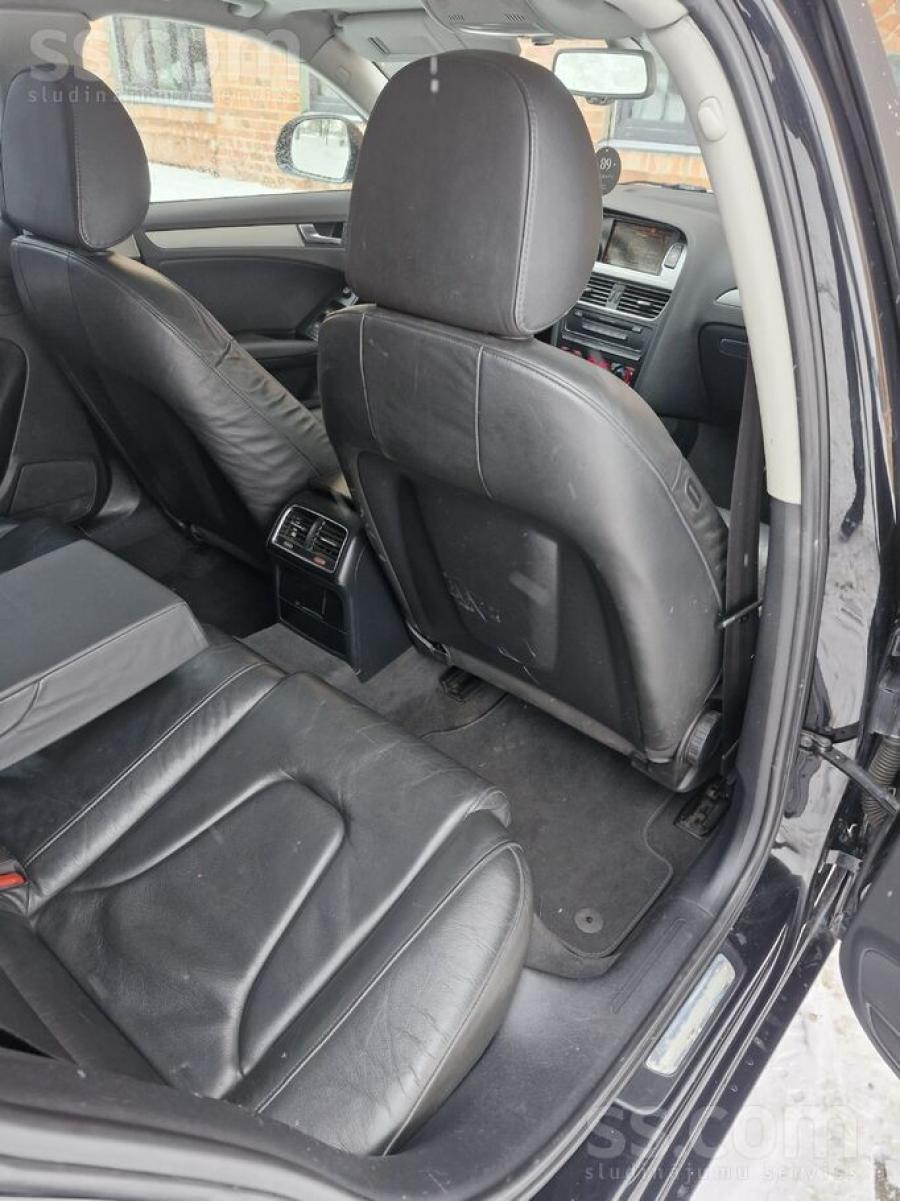 Melns Audi A4 2008 Rīga, ar dzinēja tilpumu 2.00 L un nobraukumu 310 tūkst. km par 5900 €, foto 16 vietnē AUTOMOTO.COM.LV