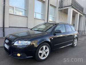 Black Audi A4 2008 in Gulbene, with an engine capacity of 2.00 L and mileage of 351 thousand km for 3880 €, photo  on AUTOMOTO.COM.LV