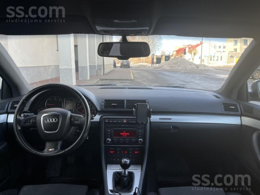 Melns Audi A4 2008 Gulbene, ar dzinēja tilpumu 2.00 L un nobraukumu 351 tūkst. km par 3880 €, foto 8 vietnē AUTOMOTO.COM.LV