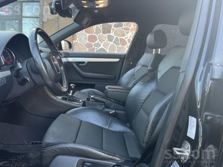 Melns Audi A4 2008 Gulbene, ar dzinēja tilpumu 2.00 L un nobraukumu 351 tūkst. km par 3880 €, foto 10 vietnē AUTOMOTO.COM.LV