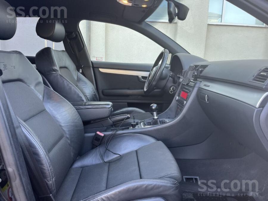 Melns Audi A4 2008 Gulbene, ar dzinēja tilpumu 2.00 L un nobraukumu 351 tūkst. km par 3880 €, foto 11 vietnē AUTOMOTO.COM.LV