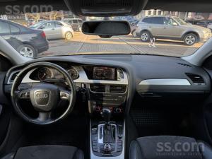 Black Audi A4 2008 in Riga, with an engine capacity of 2.00 L and mileage of 273 thousand km for 5990 €, photo 12 on AUTOMOTO.COM.LV