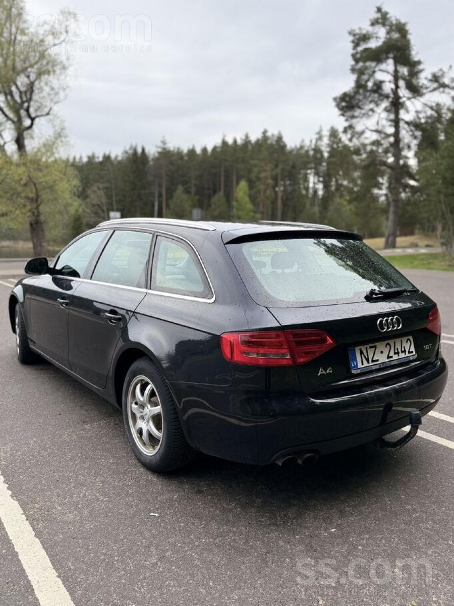 Melns Audi A4 2008 Valka, ar dzinēja tilpumu 1.80 L un nobraukumu 222 tūkst. km par 5100 €, foto 7 vietnē AUTOMOTO.COM.LV