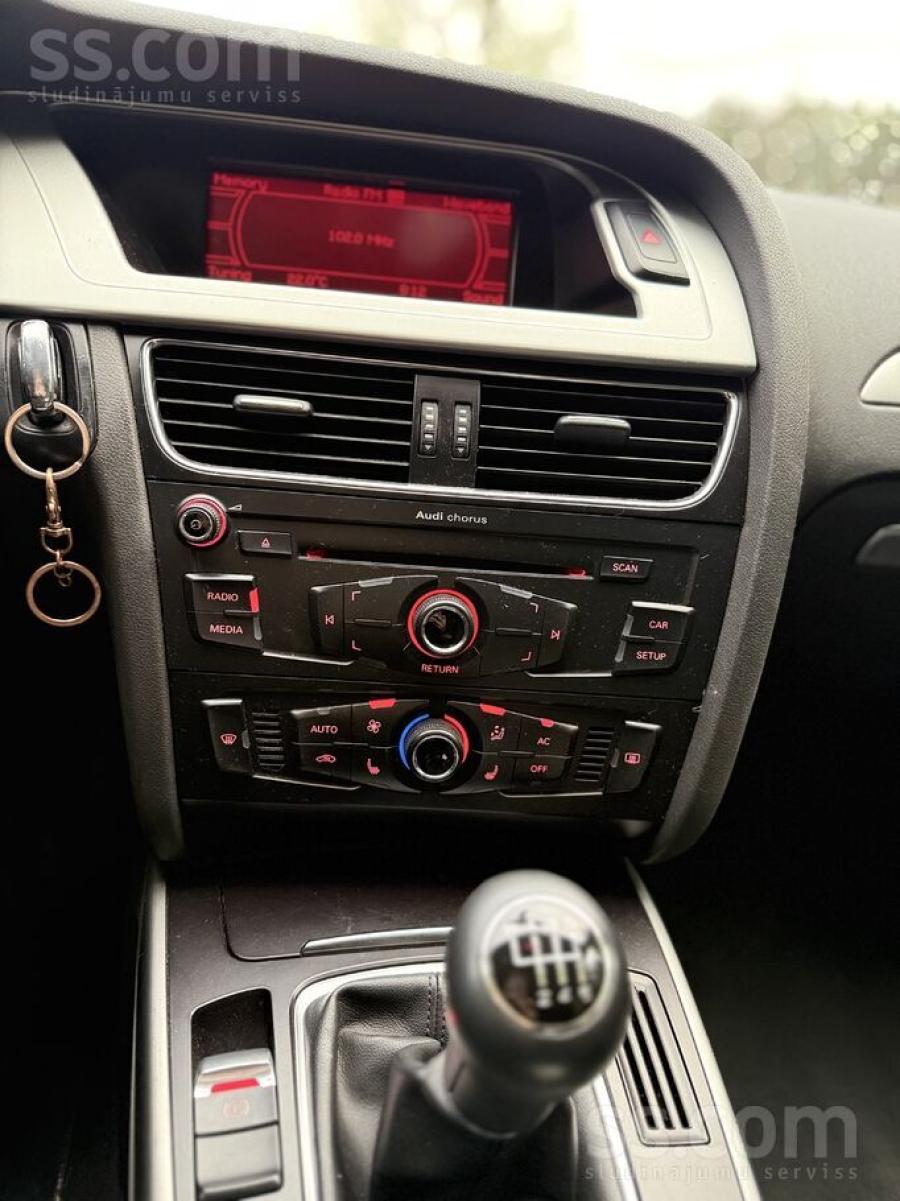 Melns Audi A4 2008 Valka, ar dzinēja tilpumu 1.80 L un nobraukumu 222 tūkst. km par 5100 €, foto 10 vietnē AUTOMOTO.COM.LV