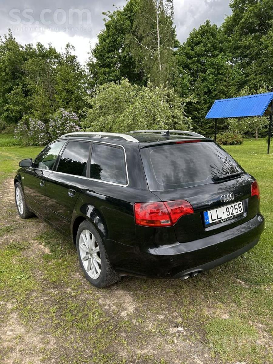 Черный Ауди А4 2008 в Екабпилс, объемом двигателя 2.00 л и пробегом 387 тыс. км за 1900 €, фото 5 на AUTOMOTO.COM.LV
