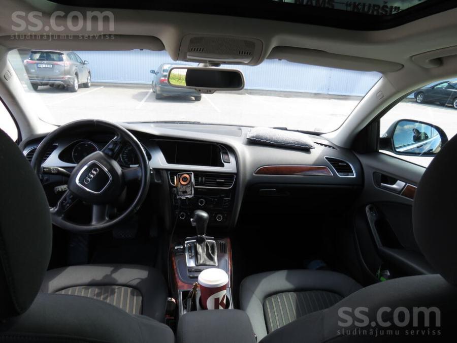 Melns Audi A4 2008 Rīga, ar dzinēja tilpumu 2.00 L un nobraukumu 328 tūkst. km par 5000 €, foto 8 vietnē AUTOMOTO.COM.LV