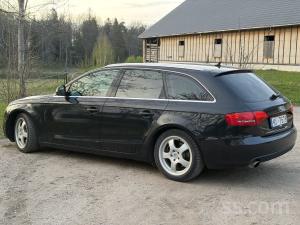 Черный Ауди А4 2008 в Валмиера, объемом двигателя 2.70 л и пробегом 350 тыс. км за 4200 €, фото 4 на AUTOMOTO.COM.LV