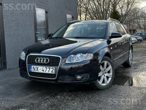 Black Audi A4 2008 in Riga, with an engine capacity of 2.00 L and mileage of 0 thousand km for 4100 €, photo  on AUTOMOTO.COM.LV