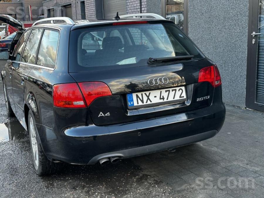 Melns Audi A4 2008 Rīga, ar dzinēja tilpumu 2.00 L un nobraukumu 0 tūkst. km par 4100 €, foto 8 vietnē AUTOMOTO.COM.LV