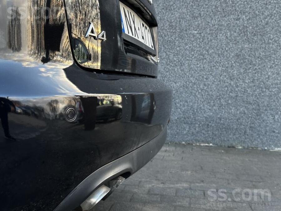 Melns Audi A4 2008 Rīga, ar dzinēja tilpumu 2.00 L un nobraukumu 0 tūkst. km par 4100 €, foto 9 vietnē AUTOMOTO.COM.LV