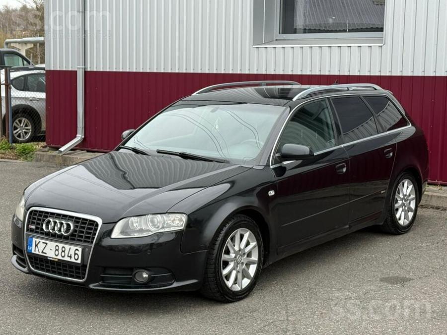 Melns Audi A4 2008 Rīga, ar dzinēja tilpumu 2.00 L un nobraukumu 0 tūkst. km par 1990 €, foto 3 vietnē AUTOMOTO.COM.LV