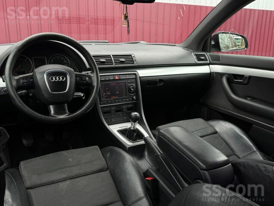 Melns Audi A4 2008 Rīga, ar dzinēja tilpumu 2.00 L un nobraukumu 0 tūkst. km par 1990 €, foto 9 vietnē AUTOMOTO.COM.LV