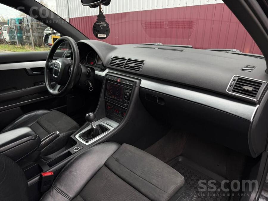 Melns Audi A4 2008 Rīga, ar dzinēja tilpumu 2.00 L un nobraukumu 0 tūkst. km par 1990 €, foto 12 vietnē AUTOMOTO.COM.LV