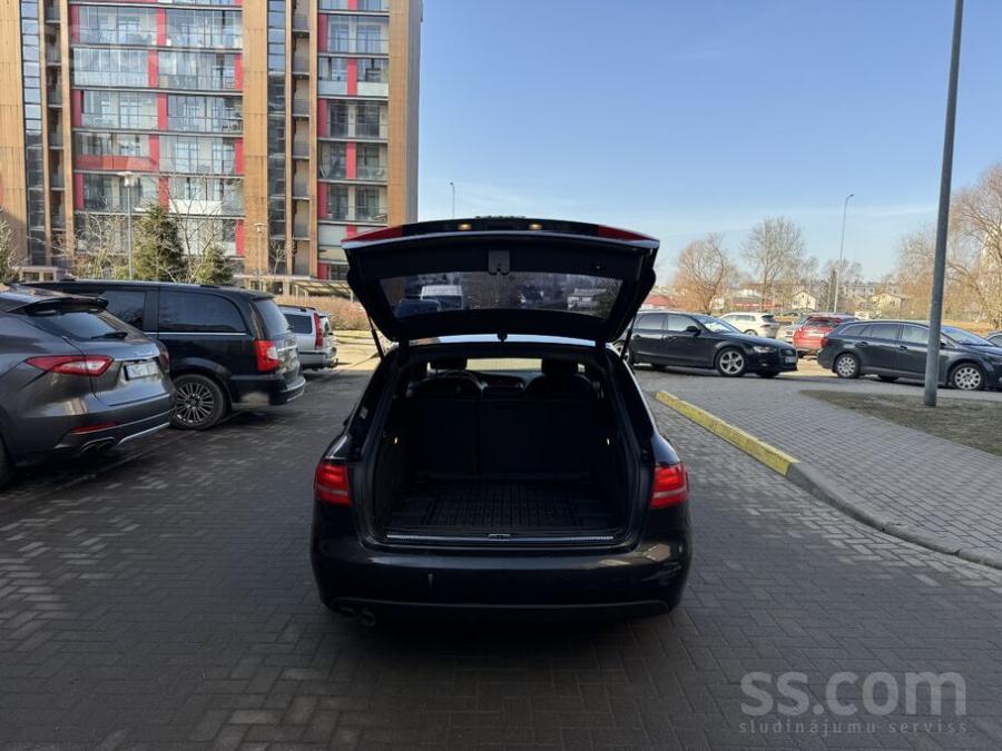 Melns Audi A4 2008 Rīga, ar dzinēja tilpumu 2.00 L un nobraukumu 304 tūkst. km par 4490 €, foto 6 vietnē AUTOMOTO.COM.LV
