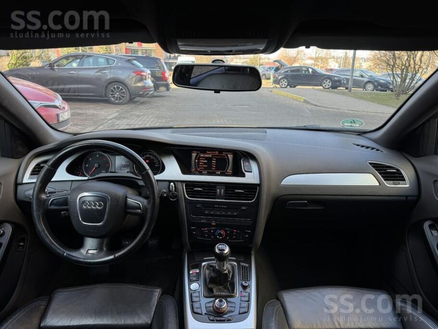 Melns Audi A4 2008 Rīga, ar dzinēja tilpumu 2.00 L un nobraukumu 304 tūkst. km par 4490 €, foto 8 vietnē AUTOMOTO.COM.LV