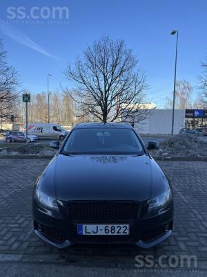Black Audi A4 2008 in Riga, with an engine capacity of 2.00 L and mileage of 299 thousand km for 5300 €, photo 3 on AUTOMOTO.COM.LV