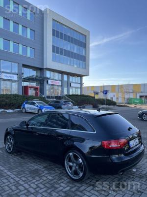 Black Audi A4 2008 in Riga, with an engine capacity of 2.00 L and mileage of 299 thousand km for 5300 €, photo 5 on AUTOMOTO.COM.LV