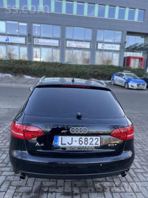 Black Audi A4 2008 in Riga, with an engine capacity of 2.00 L and mileage of 299 thousand km for 5300 €, photo 6 on AUTOMOTO.COM.LV
