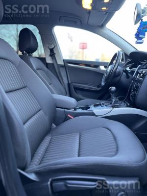 Black Audi A4 2008 in Riga, with an engine capacity of 2.00 L and mileage of 299 thousand km for 5300 €, photo 10 on AUTOMOTO.COM.LV