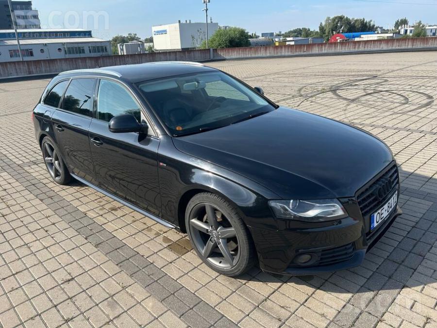 Black Audi A4 2008 in Riga, with an engine capacity of 2.00 L and mileage of 278 thousand km for 3750 €, photo 3 on AUTOMOTO.COM.LV