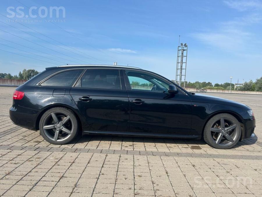 Black Audi A4 2008 in Riga, with an engine capacity of 2.00 L and mileage of 278 thousand km for 3750 €, photo 4 on AUTOMOTO.COM.LV