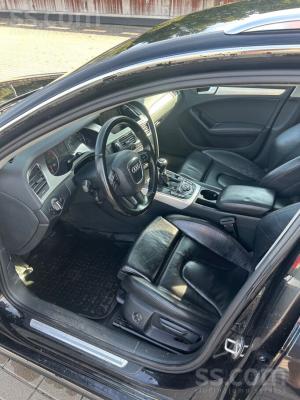 Black Audi A4 2008 in Riga, with an engine capacity of 2.00 L and mileage of 278 thousand km for 3750 €, photo 10 on AUTOMOTO.COM.LV