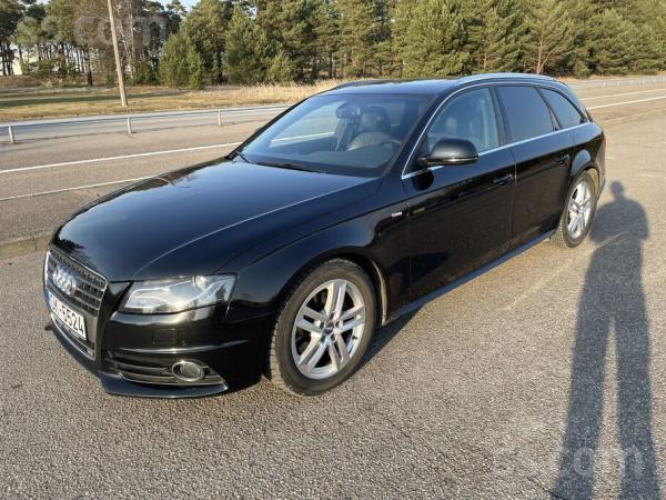 Black Audi A4 2008 in Ventspils, with an engine capacity of 2.70 L and mileage of 273 thousand km for 7800 €, photo 2 on AUTOMOTO.COM.LV