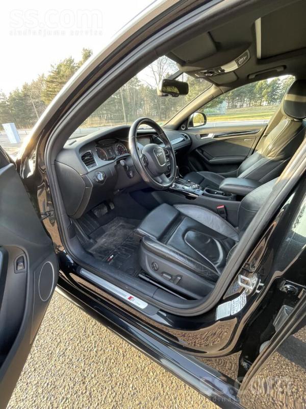Black Audi A4 2008 in Ventspils, with an engine capacity of 2.70 L and mileage of 273 thousand km for 7800 €, photo 5 on AUTOMOTO.COM.LV