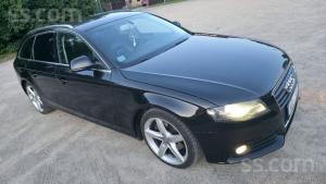 Melns Audi A4 2008 Kuldīga, ar dzinēja tilpumu 2.00 L un nobraukumu 431 tūkst. km par 5300 €, foto 3 vietnē AUTOMOTO.COM.LV