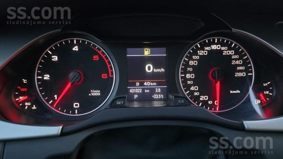 Melns Audi A4 2008 Kuldīga, ar dzinēja tilpumu 2.00 L un nobraukumu 431 tūkst. km par 5300 €, foto 24 vietnē AUTOMOTO.COM.LV