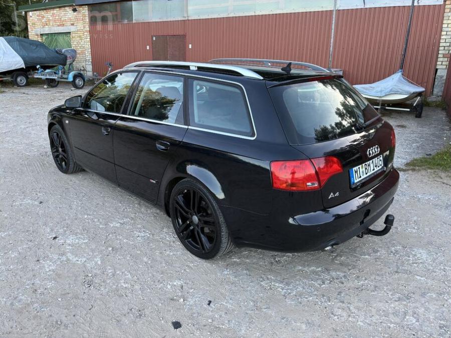 Black Audi A4 2008 in Riga, with an engine capacity of 2.00 L and mileage of 305 thousand km for 4090 €, photo 6 on AUTOMOTO.COM.LV