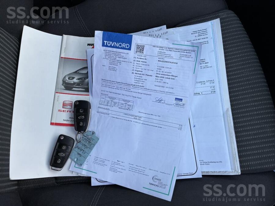 Black Audi A4 2008 in Riga, with an engine capacity of 2.00 L and mileage of 305 thousand km for 4090 €, photo 31 on AUTOMOTO.COM.LV