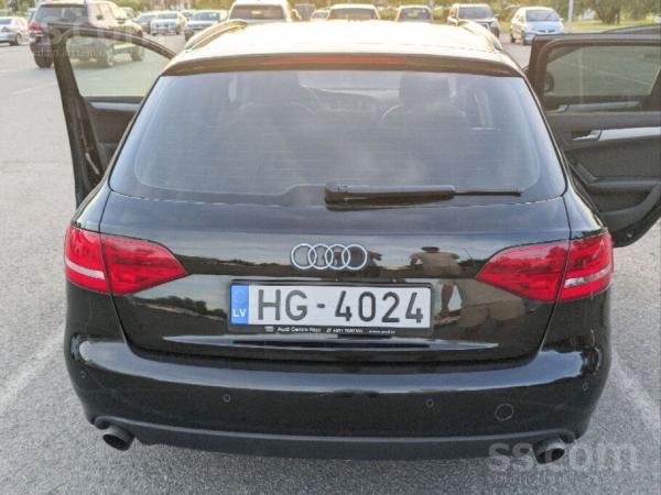 Black Audi A4 2008 in Riga, with an engine capacity of 2.00 L and mileage of 194 thousand km for 5900 €, photo 2 on AUTOMOTO.COM.LV