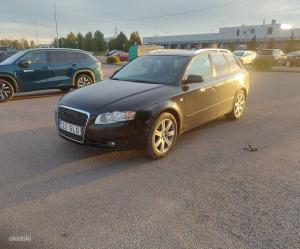 Melns Audi A4 2008 Tallina, ar dzinēja tilpumu 2.00 L un nobraukumu 380 tūkst. km par 1699 €, foto  vietnē AUTOMOTO.COM.LV