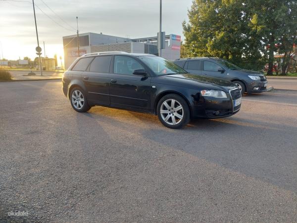 Black Audi A4 2008 in Tallinn, with an engine capacity of 2.00 L and mileage of 380 thousand km for 1699 €, photo 2 on AUTOMOTO.COM.LV