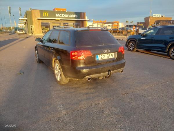 Black Audi A4 2008 in Tallinn, with an engine capacity of 2.00 L and mileage of 380 thousand km for 1699 €, photo 4 on AUTOMOTO.COM.LV