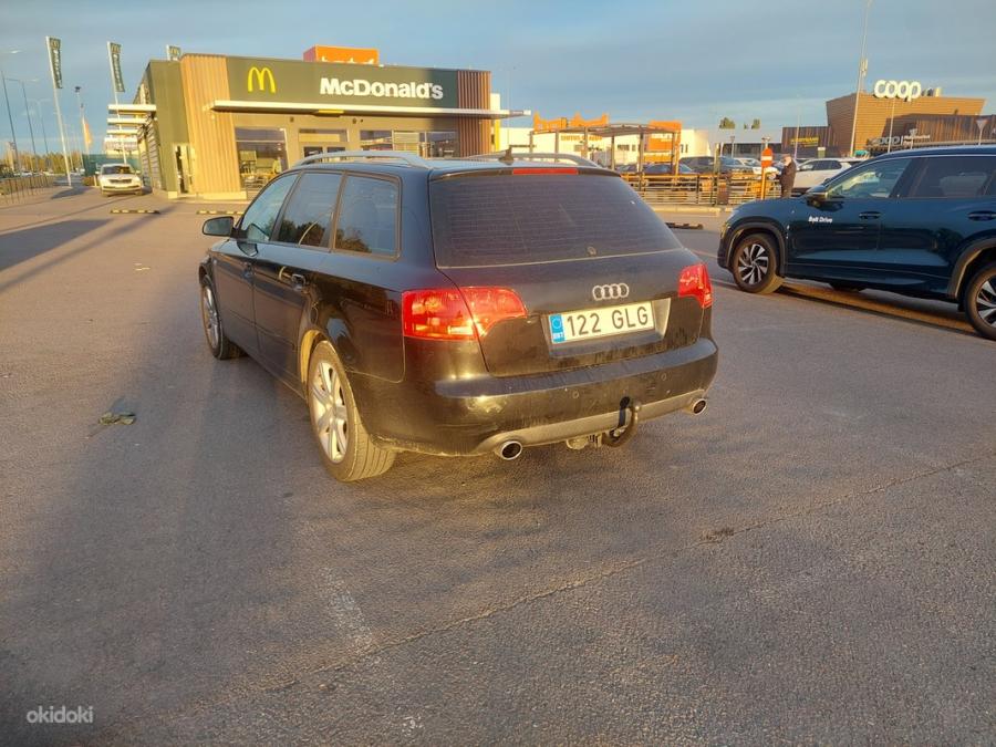 Melns Audi A4 2008 Tallina, ar dzinēja tilpumu 2.00 L un nobraukumu 380 tūkst. km par 1699 €, foto 5 vietnē AUTOMOTO.COM.LV