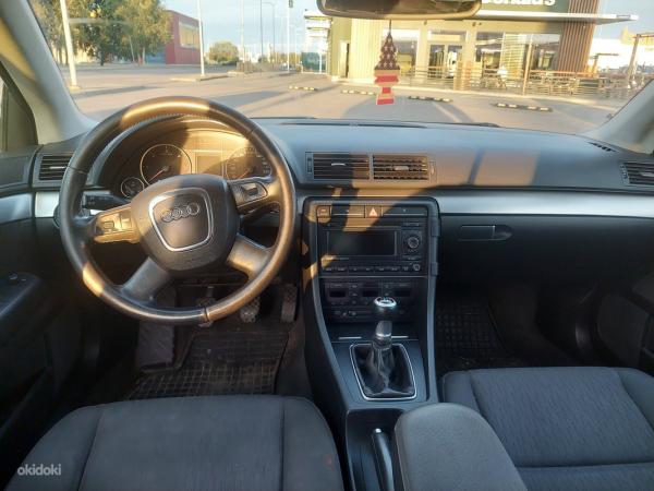 Black Audi A4 2008 in Tallinn, with an engine capacity of 2.00 L and mileage of 380 thousand km for 1699 €, photo 5 on AUTOMOTO.COM.LV