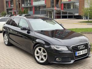 Melns Audi A4 2008 Rīga, ar dzinēja tilpumu 2.00 L un nobraukumu 376 tūkst. km par 4690 €, foto  vietnē AUTOMOTO.COM.LV